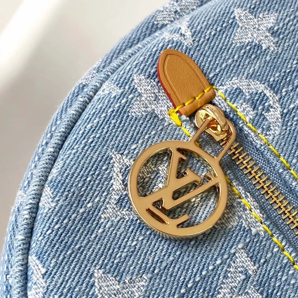 Louis Vuitton. | Bags | Louis Vuitton Denim Monogram Hobo Bag | Poshmark